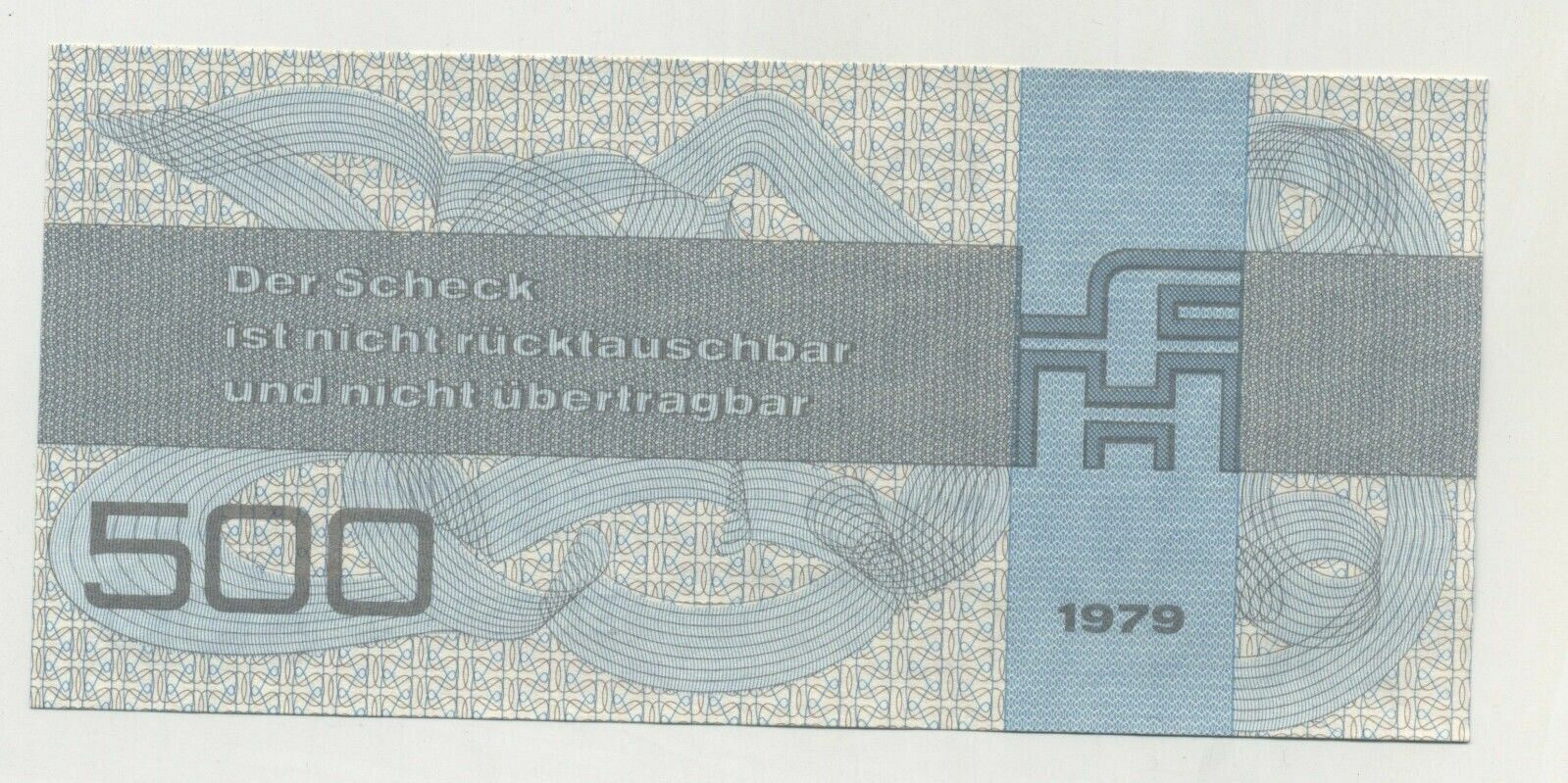 Germany Democratic Rep 500 Mark 1979 Pick FX7 UNC Uncirculated Banknote ...